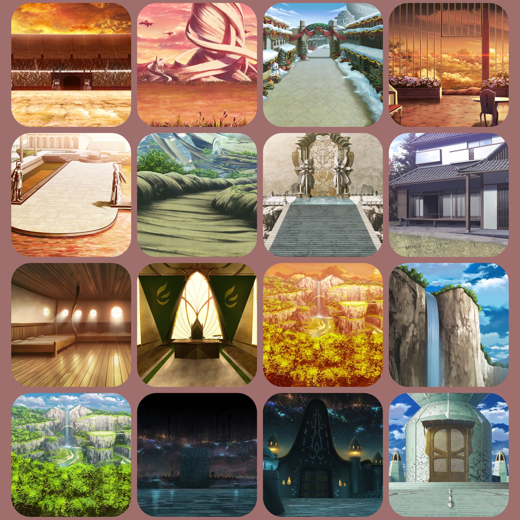 200 Anime Scenes and Background, High Quality JPG Format Designs for ...