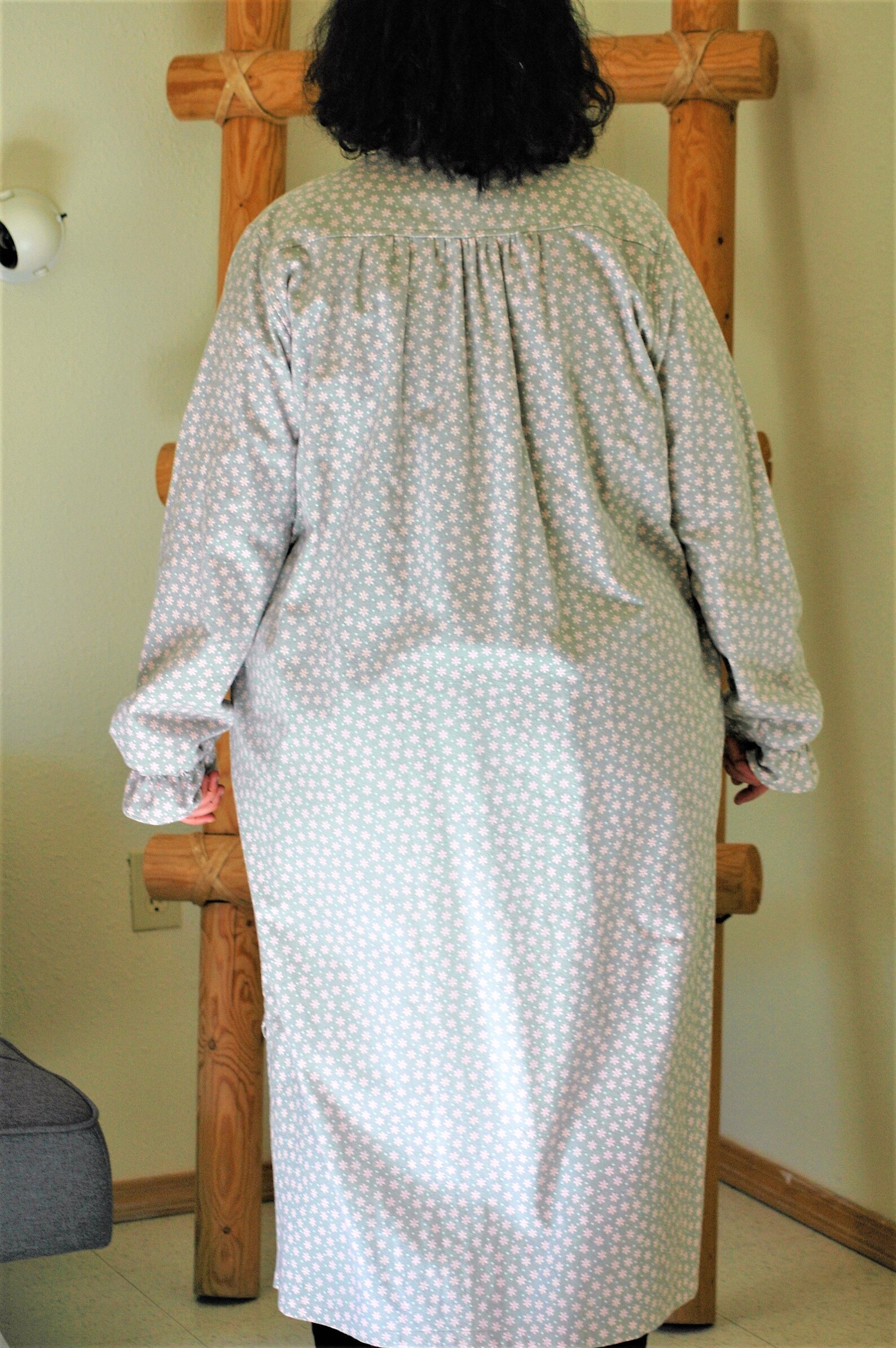 Cozy Thick and Warm Flannel Night Gown That Has Been Pre Washed for ...
