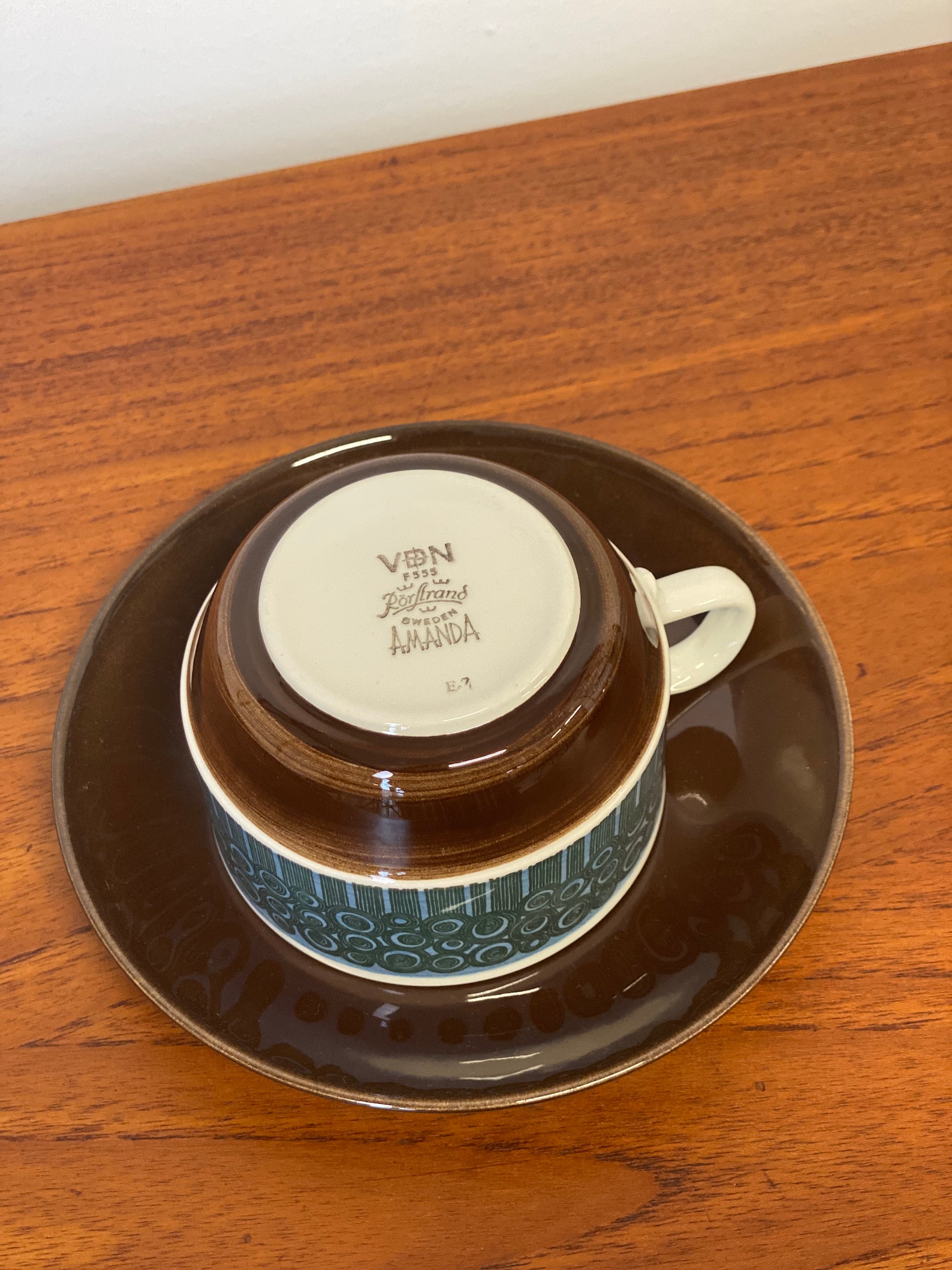 Rorstrand amanda Cup and Saucer Christina - Etsy