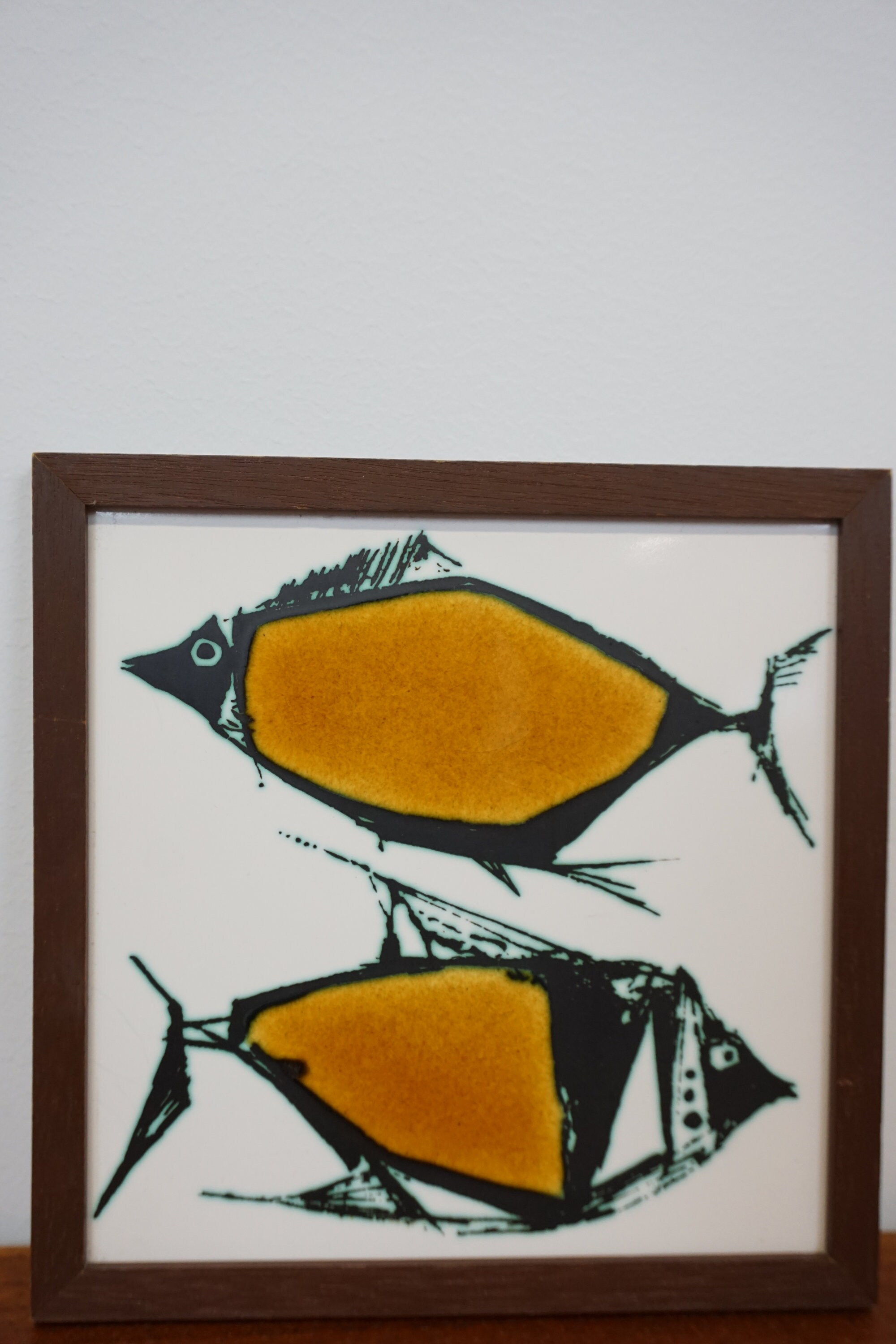 Ann Wynn Reeves Design Tile With Frame H & R Johnson LTD Ceramic Art ...