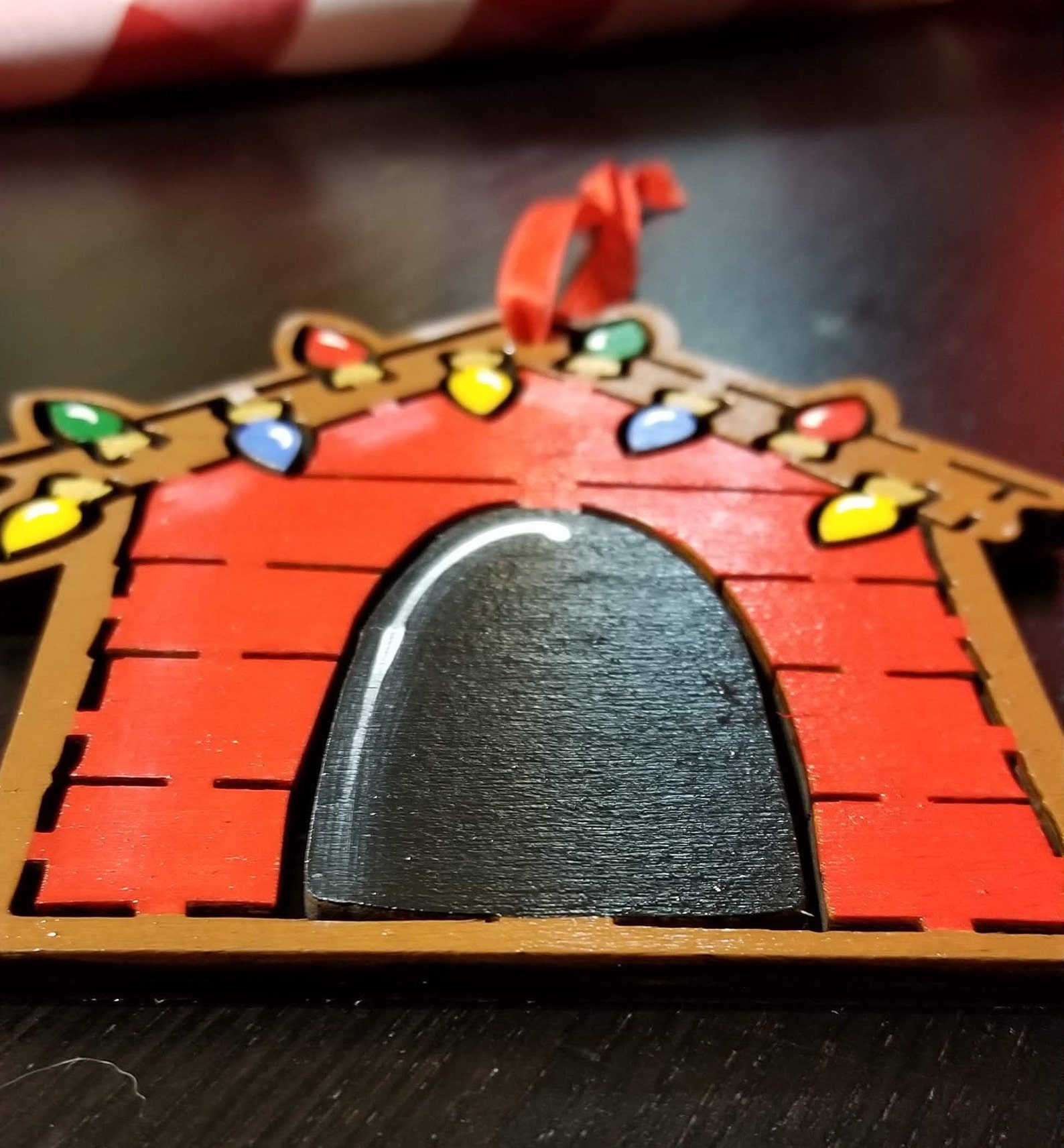 Dog House With Christmas Lights - Etsy