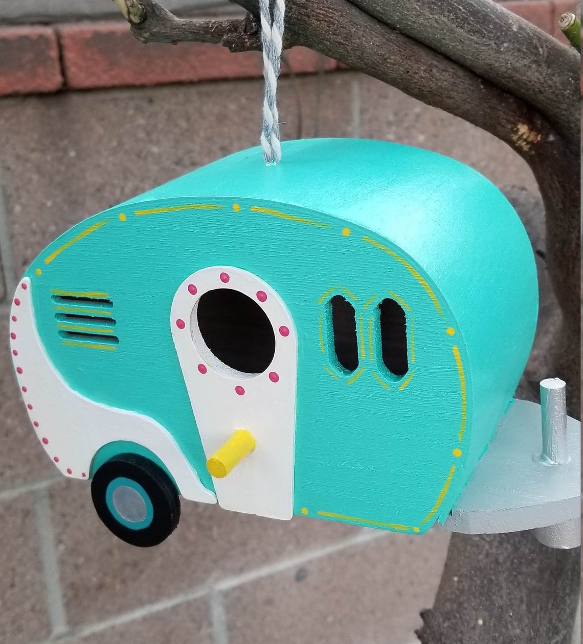 Vintage Trailer Bird House - Etsy