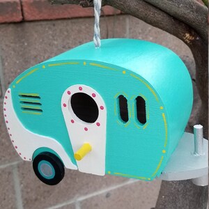 Vintage Trailer Bird House - Etsy