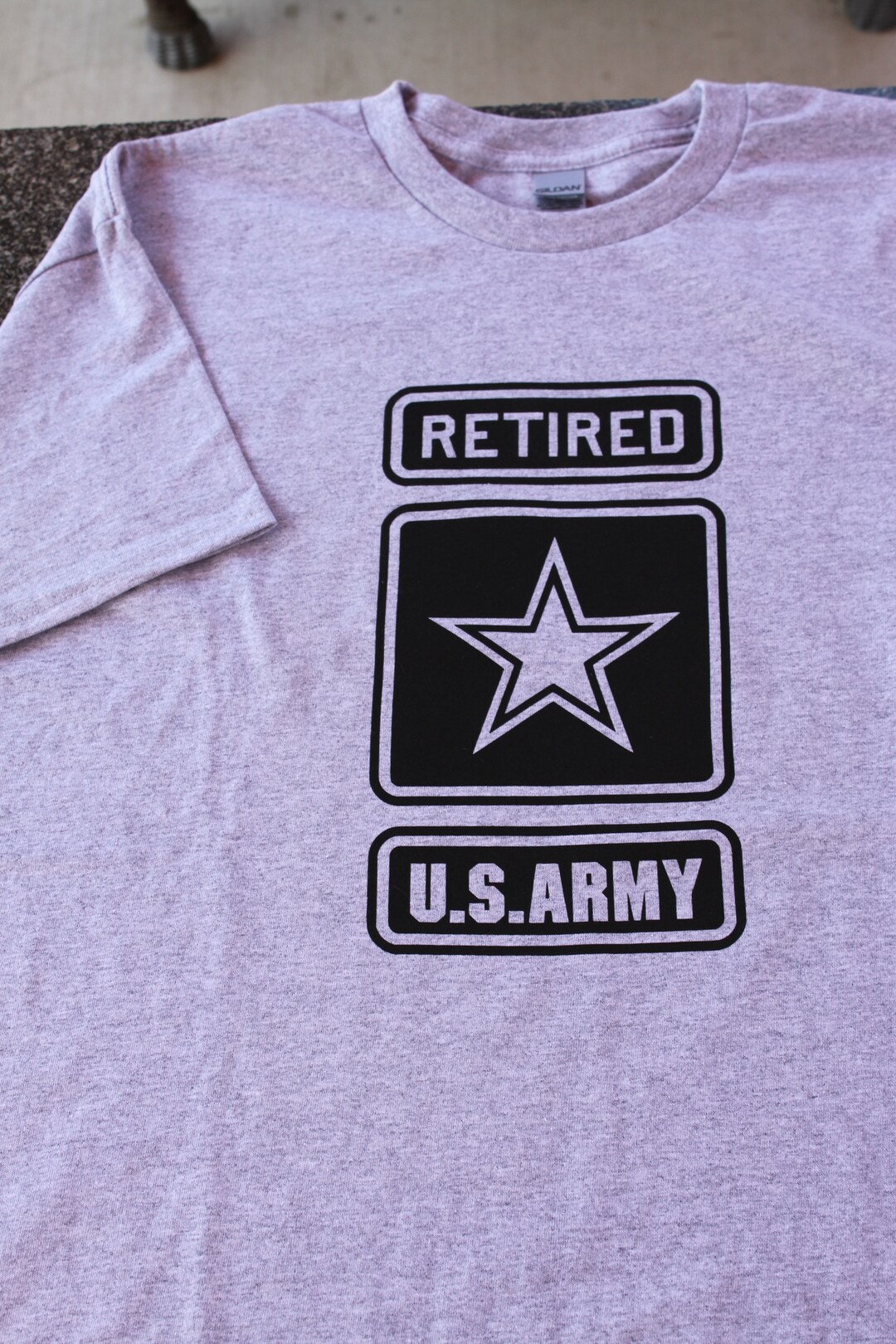 US Army Retired Tee Shirt - Etsy
