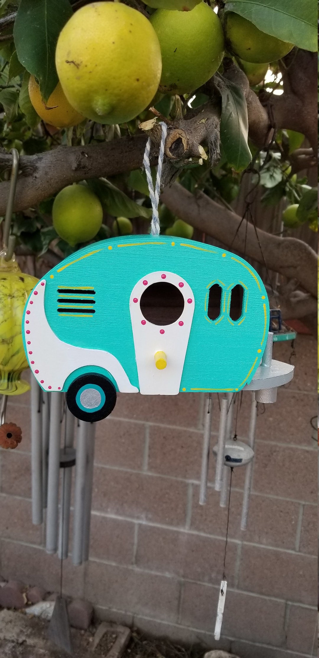 Vintage Trailer Bird House - Etsy