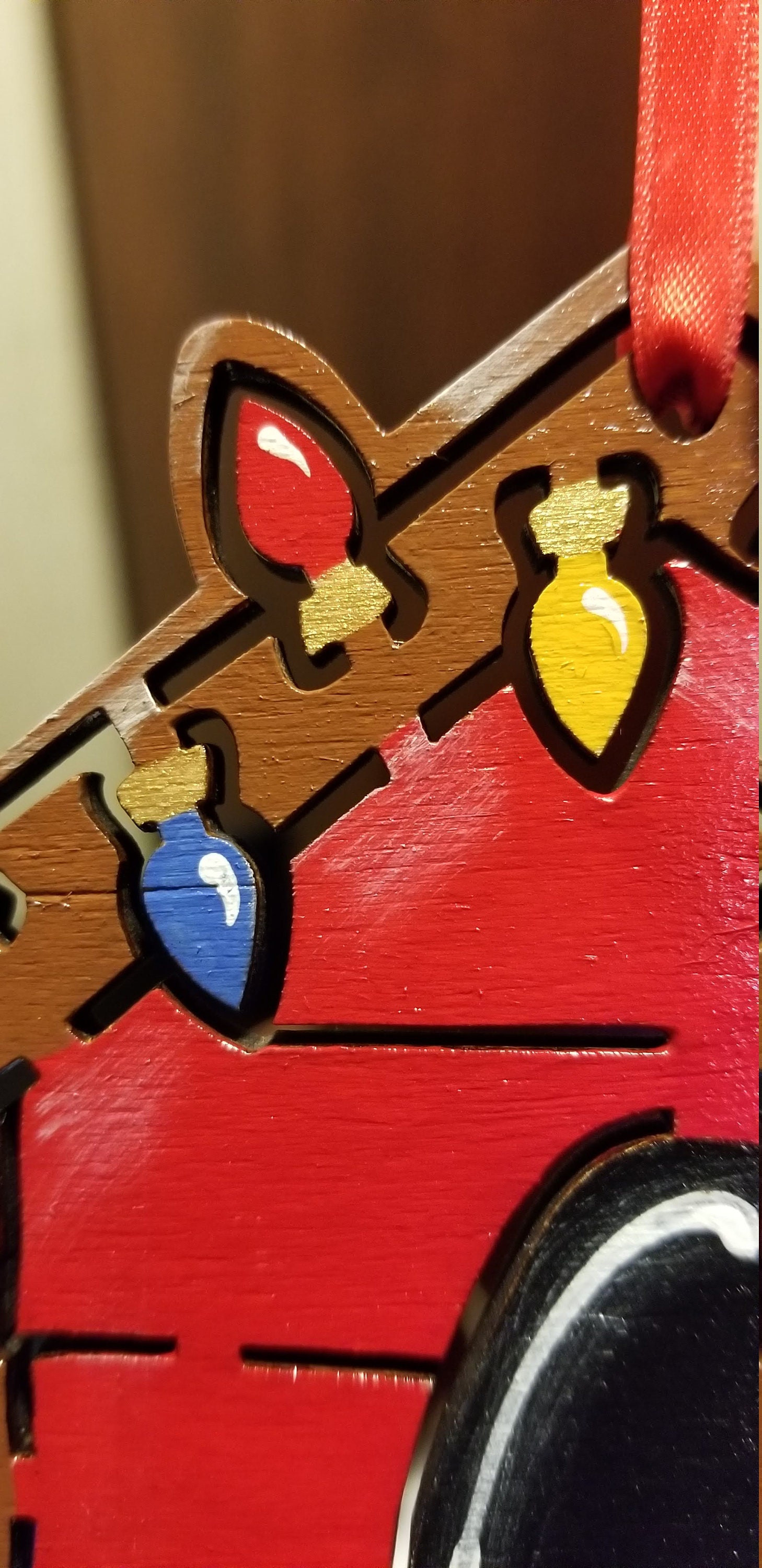 Dog House With Christmas Lights - Etsy