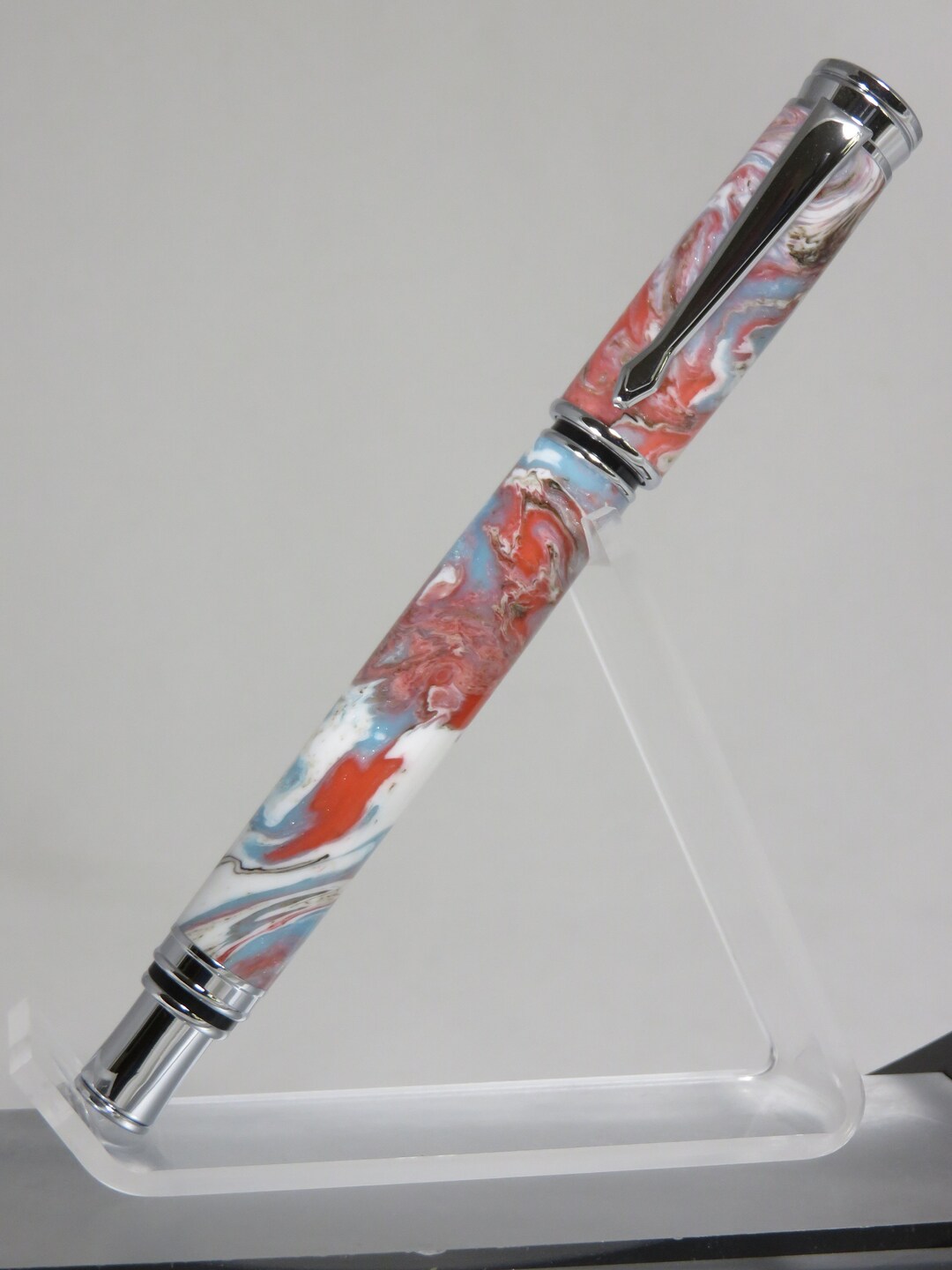 Fountain Pen, executive Style With Magnetic Posting in Multi-colored ...
