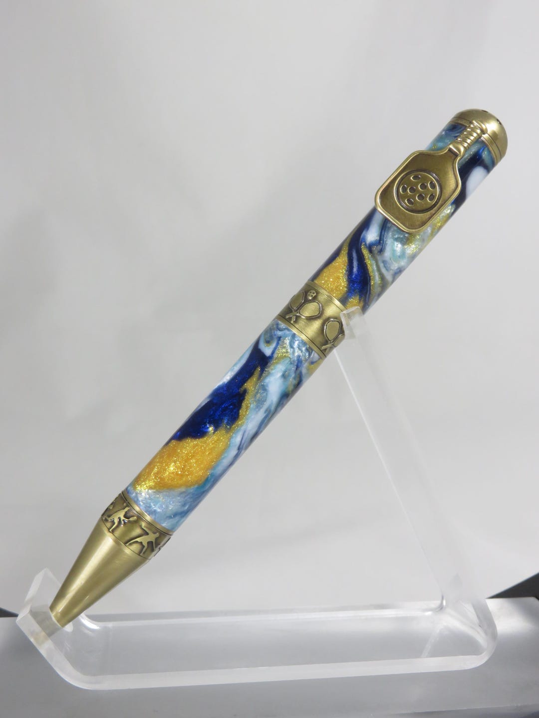 PICKLEBALL THEME: Ballpoint Twist Pen, in Swirling, Shimmery ...
