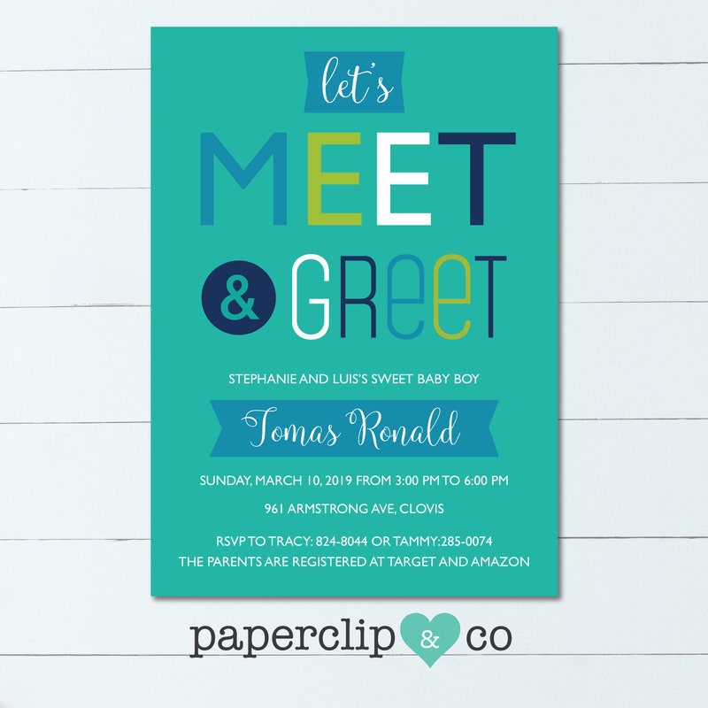 Meet and Greet - Etsy
