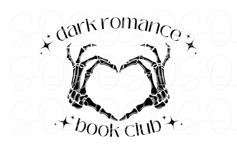 Dark Romance Book Club | Digital Download | PNG | Dark Romance PNG ...