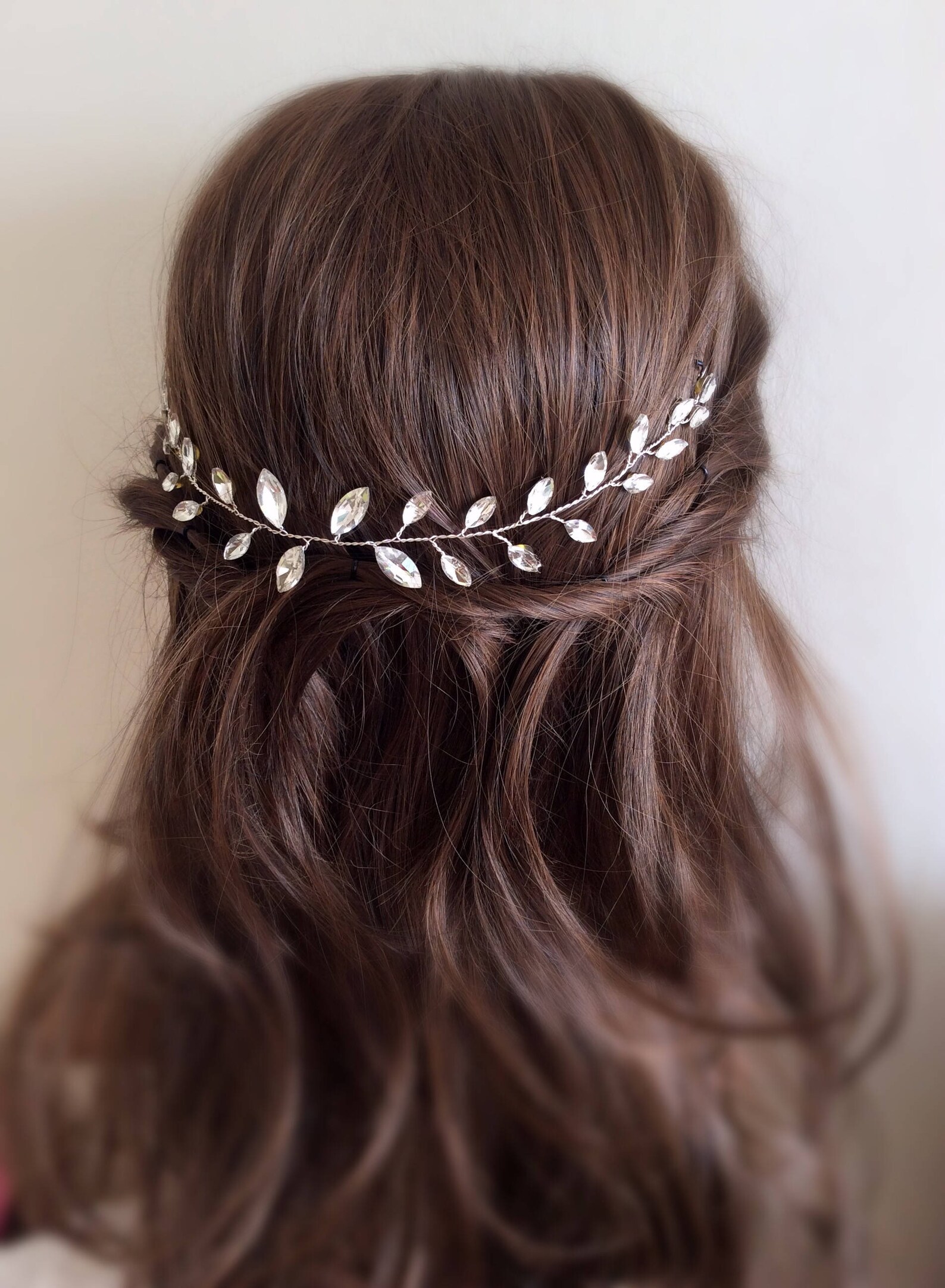 Hair Vine, Bridal Hair Vine, Wedding Hair Vine, Bridal Hair Piece ...