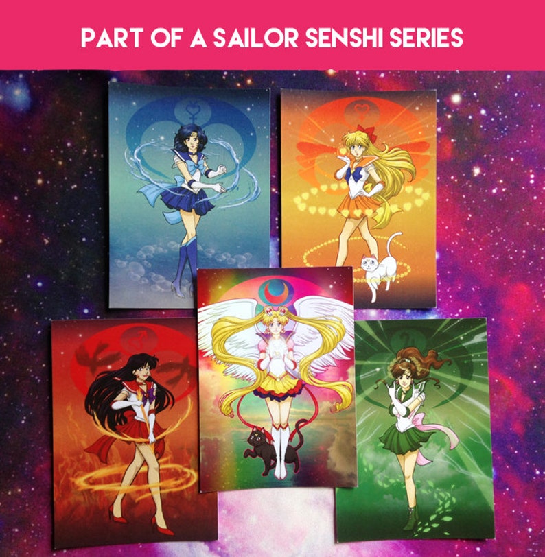 Sailor Jupiter Fan Art Original Illustration Print - Etsy