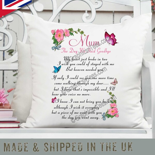 Memorial Pillow Poem - Etsy