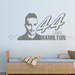 Lewis Hamilton Wall Sticker Wall Art Design Home Lounge - Etsy