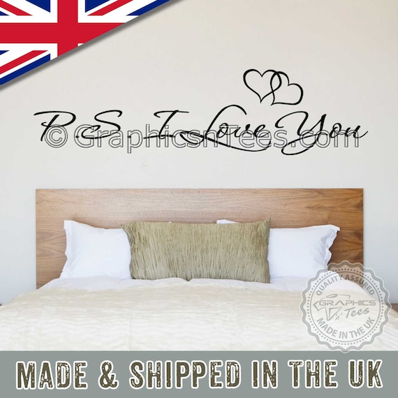 Ps I Love You Wall Sticker