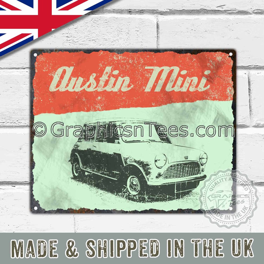 Metal Garage Signs Personalised, Vintage Signs for Garage, Retro Tin ...