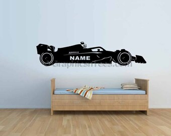 Formula 1 Car Decal - Etsy