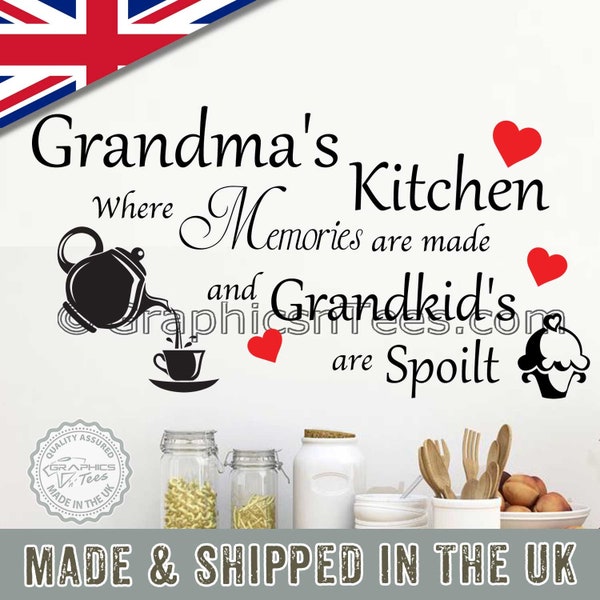 Grandma Wall Decal - Etsy