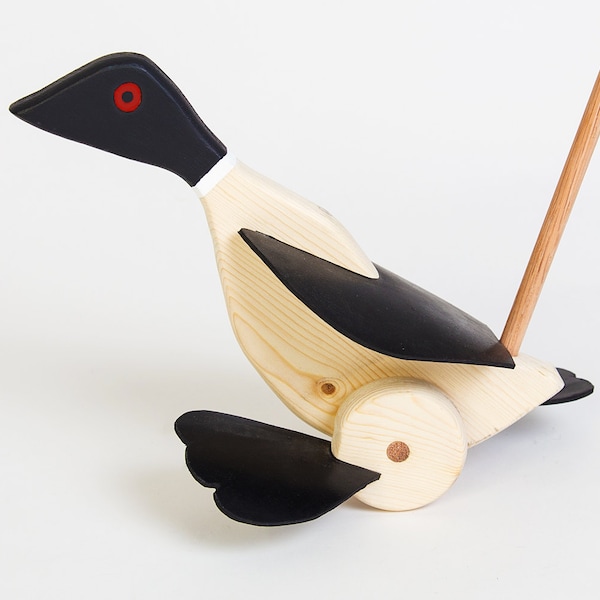 Wooden Duck Toy - Etsy