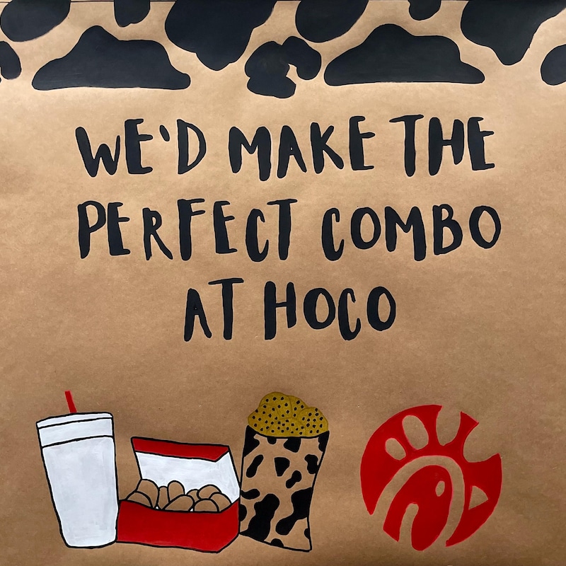 Custom Hoco Sign - Etsy