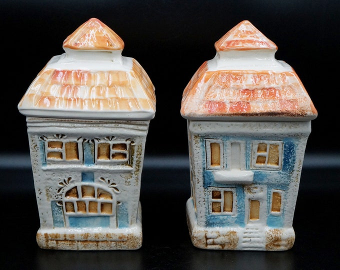 Handmade Ceramic Kitchen Container Farmhouse Style Pottery Storage ...