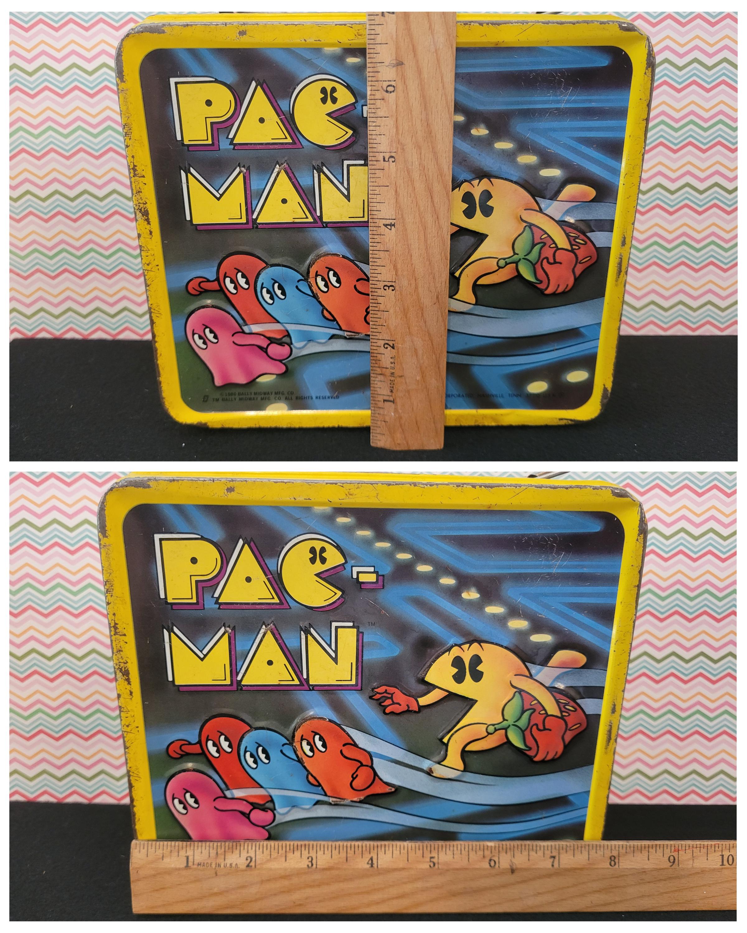 Vintage Pac-man Metal Lunch Box - Etsy