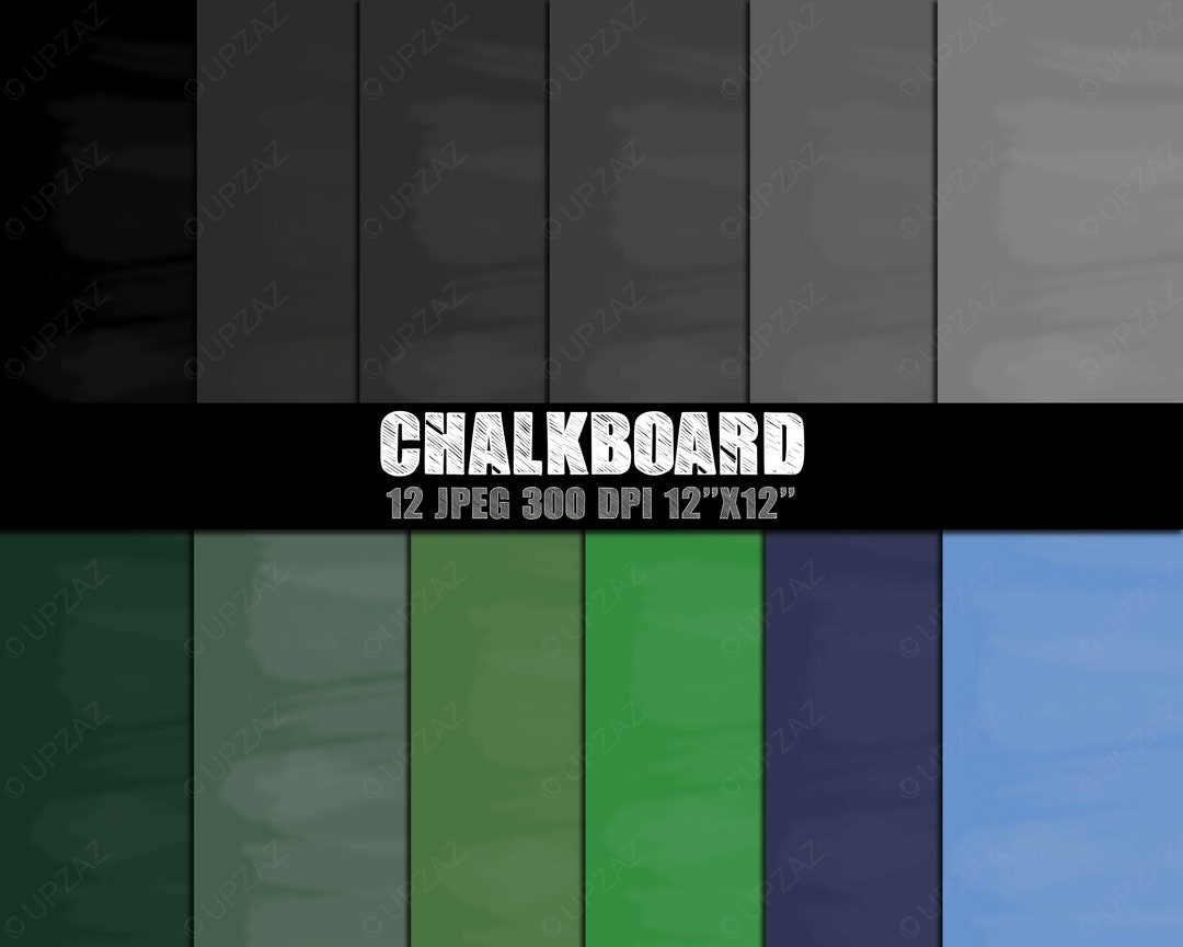 Chalkboard Digital Papers, Background, Digital Images - UZDP925 - Etsy
