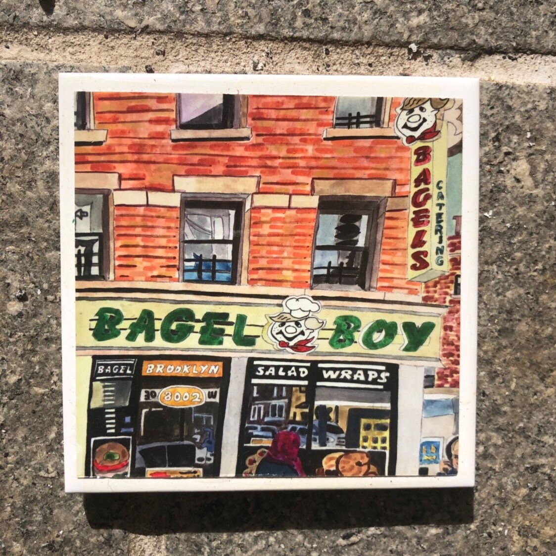 Bagel Boy - Etsy