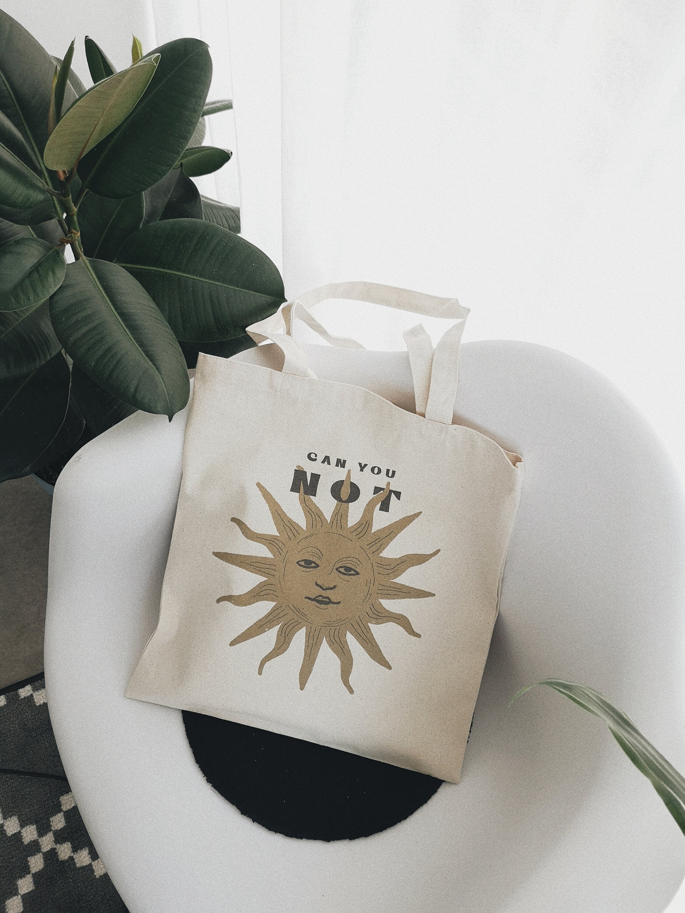 Vintage Sun Tote Bag Personalized Gift for Her Vintage Sun - Etsy