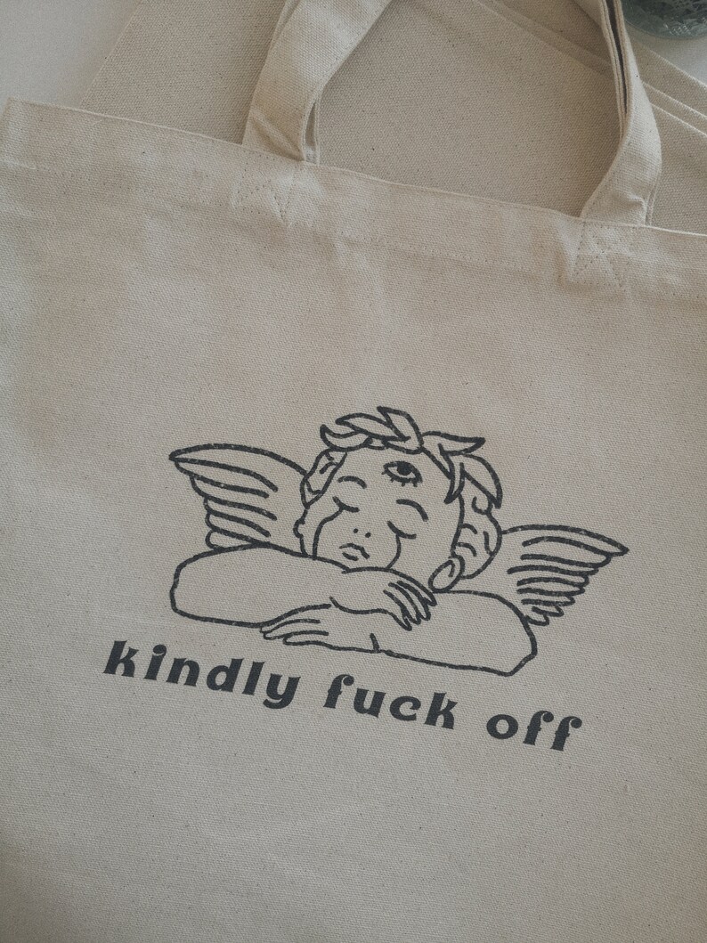 Cherub Angel Tote Bag Vintage Angel Bag Personalized Tote - Etsy