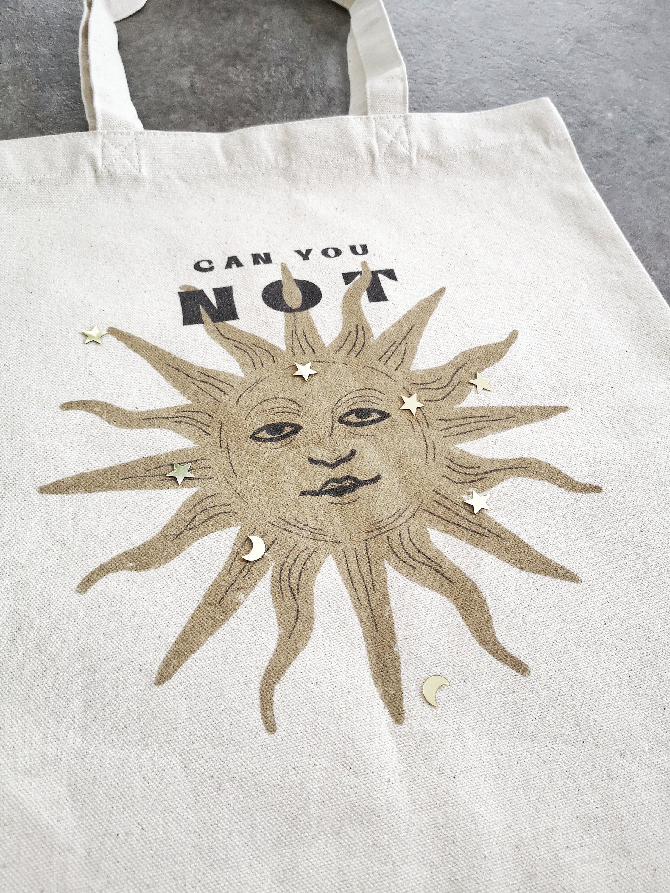 Vintage Sun Tote Bag Personalized Gift for Her Vintage Sun - Etsy