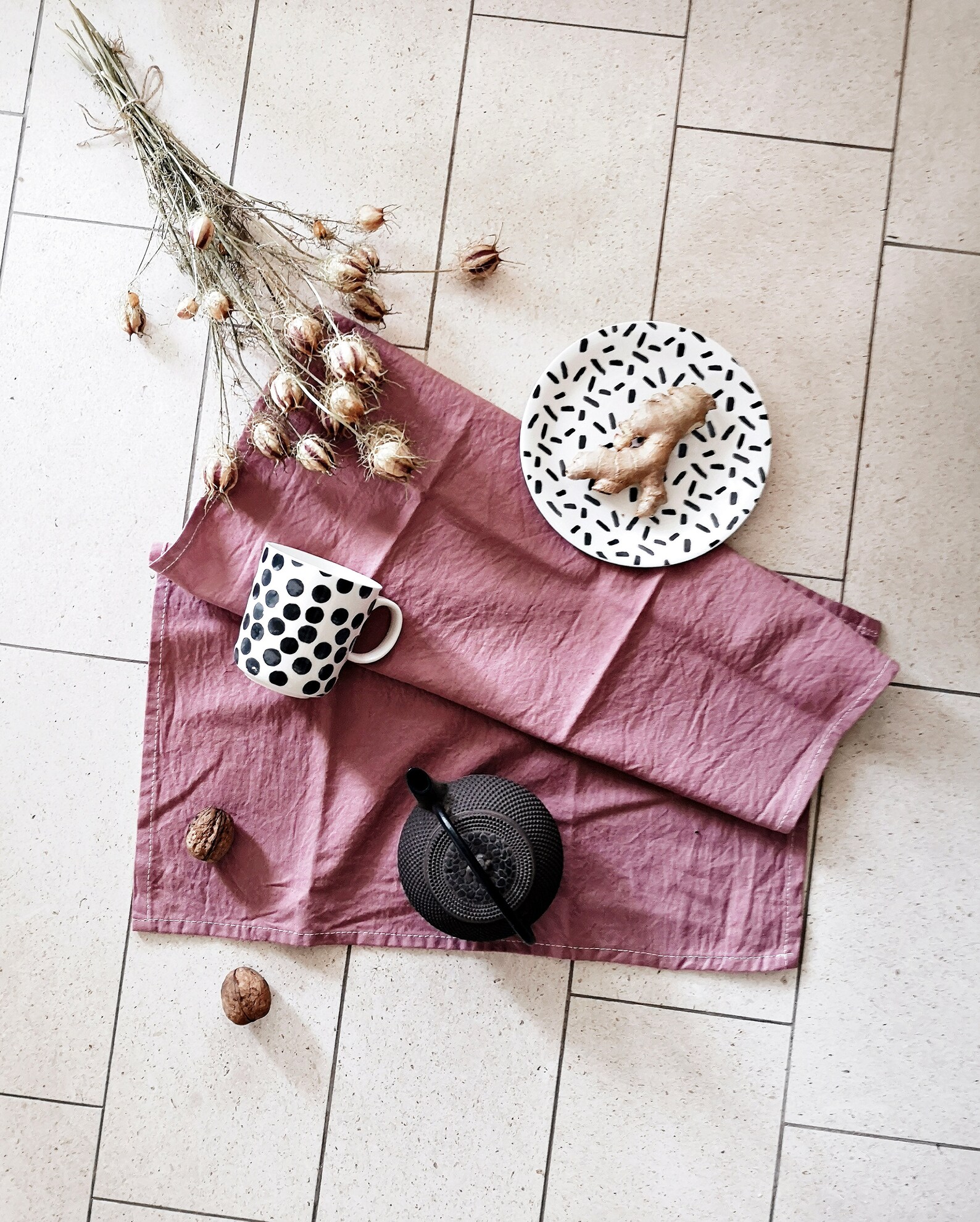 Hand Dyed TEA TOWEL, Kitchen Towel, Kitchen Cloth, Welcome Gift, Gift ...