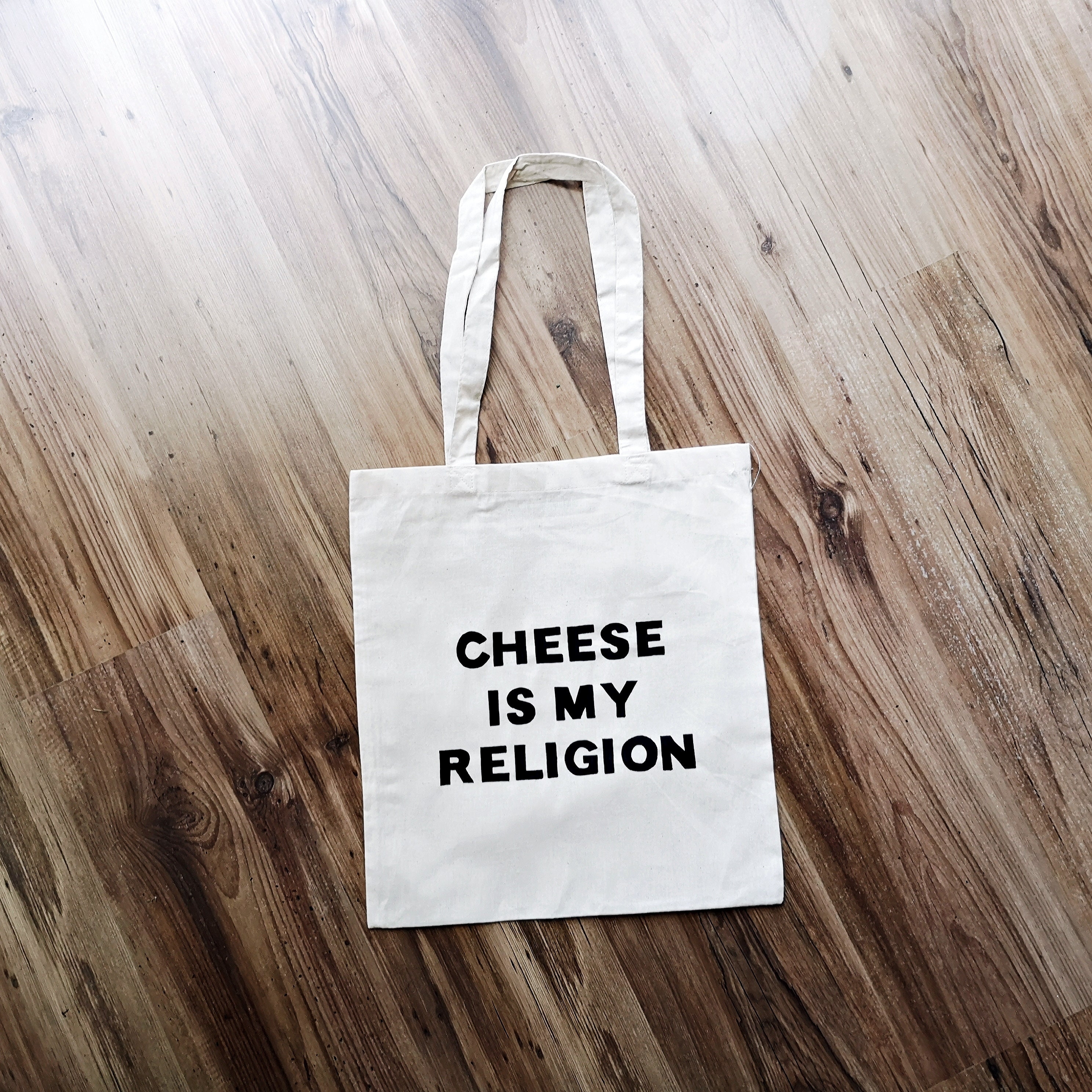 Cheese TOTE BAG, Cotton Tote Bag, Eco Friendly Bag, Funny Tote Bag ...