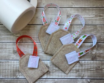 Felt tea bags | Etsy