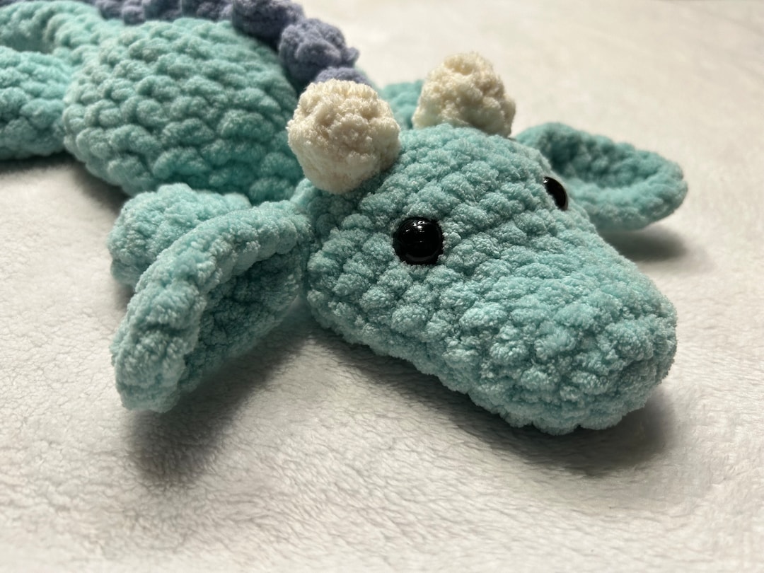 Crochet Dragon Snuggle Gift, Dragon Lovey Baby Shower Gift - Etsy