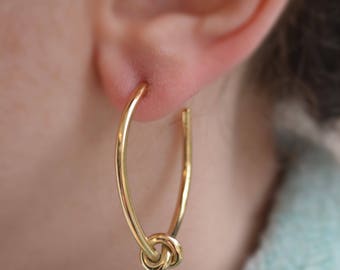 Etsy gold hoops store