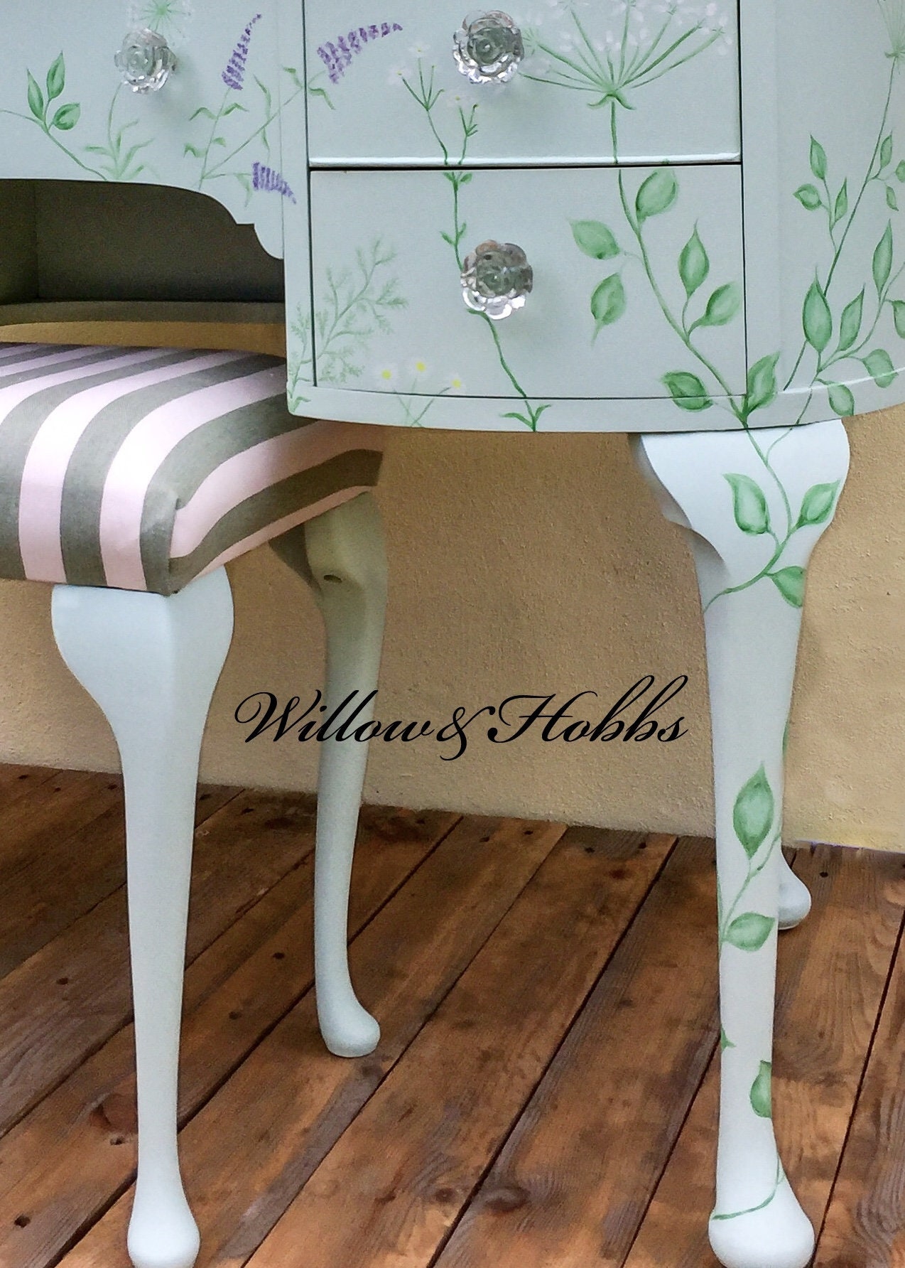 Dressing Table With Triple Mirror and Stool Made to Order - Etsy