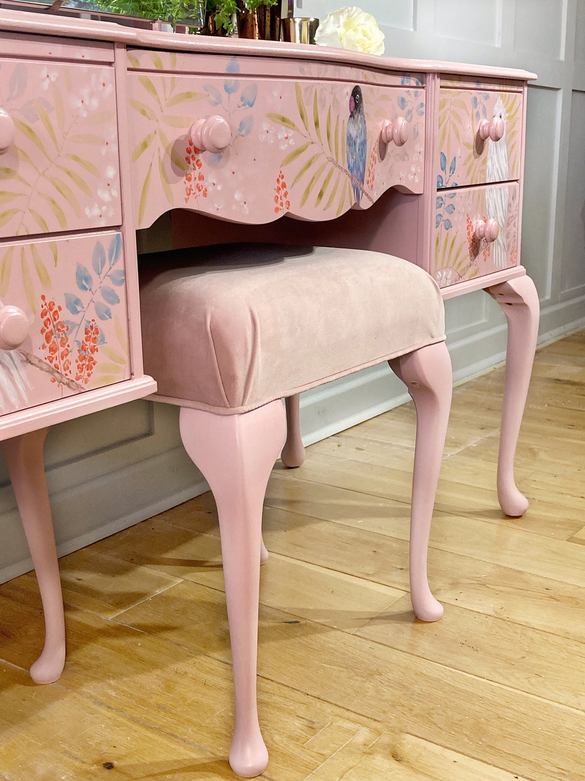 Dressing Table Set Vanity Dresser With Mirrors Created to - Etsy