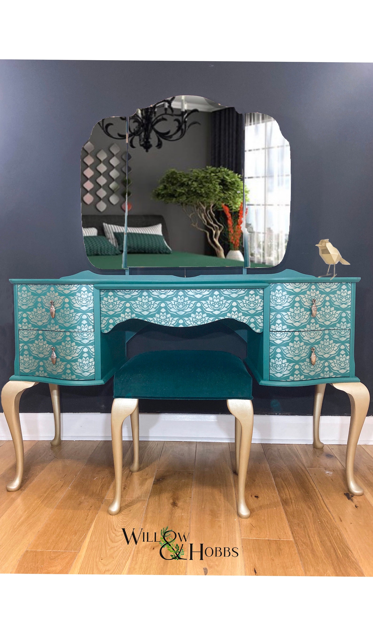 Dressing Table and Stool Available by Commission Order - Etsy