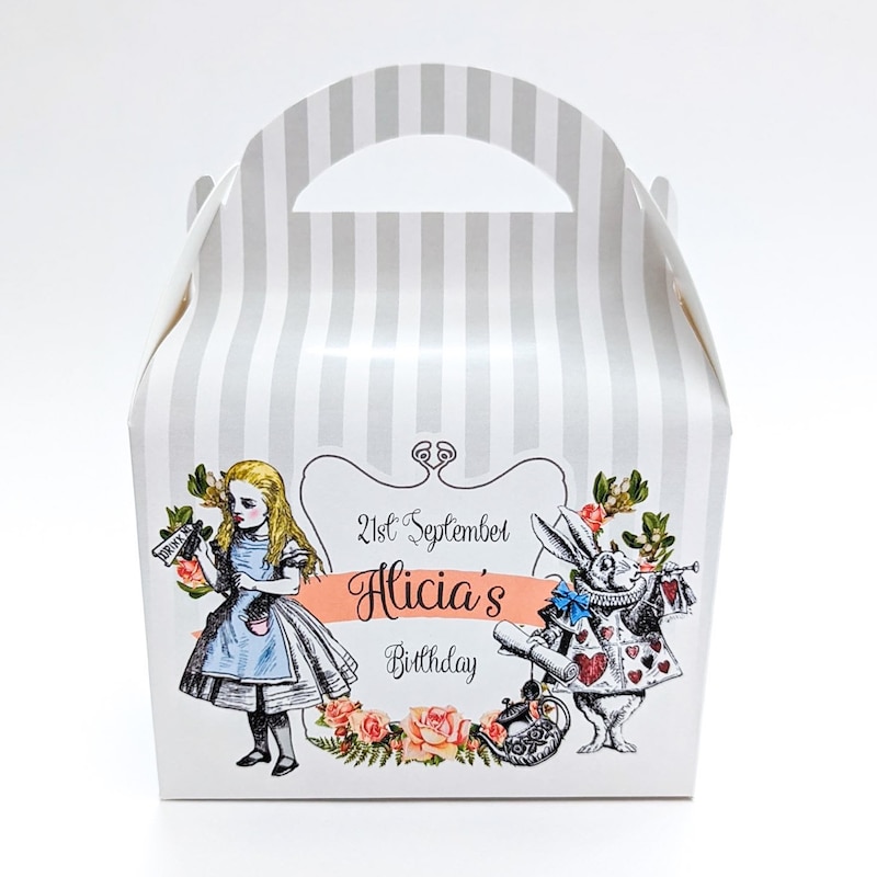 Alice Favor Box - Etsy