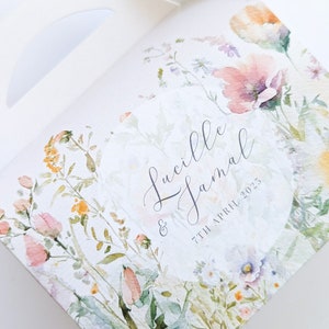 WILDFLOWERS Floral Wedding Favour Boxes Hen Party Bridal Shower Gift ...