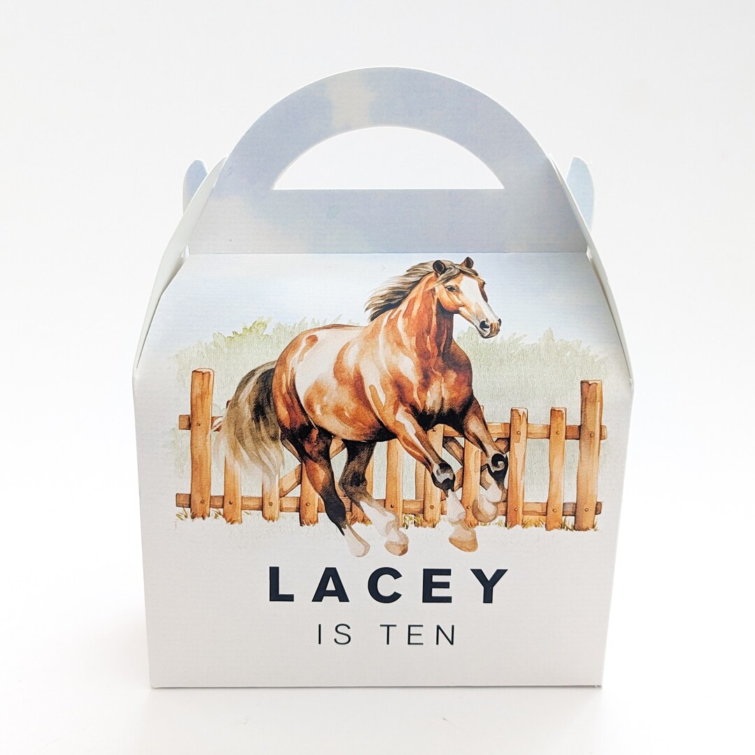 HORSE Equestrian Farm Horse Riding Animals Personalised Children’s ...