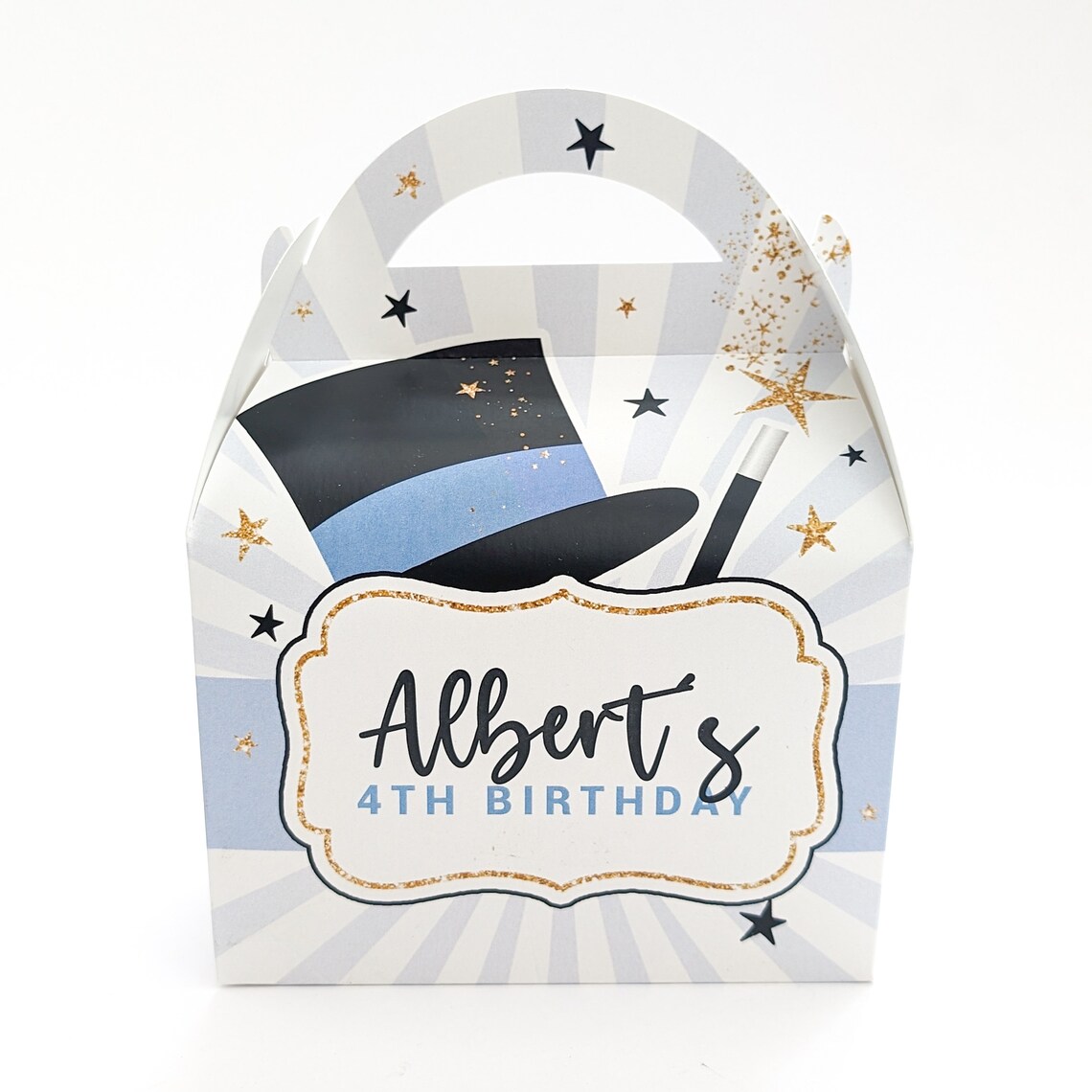 Personalised Magican Party Boxes, Magic Show Childrens Goodie Treats ...