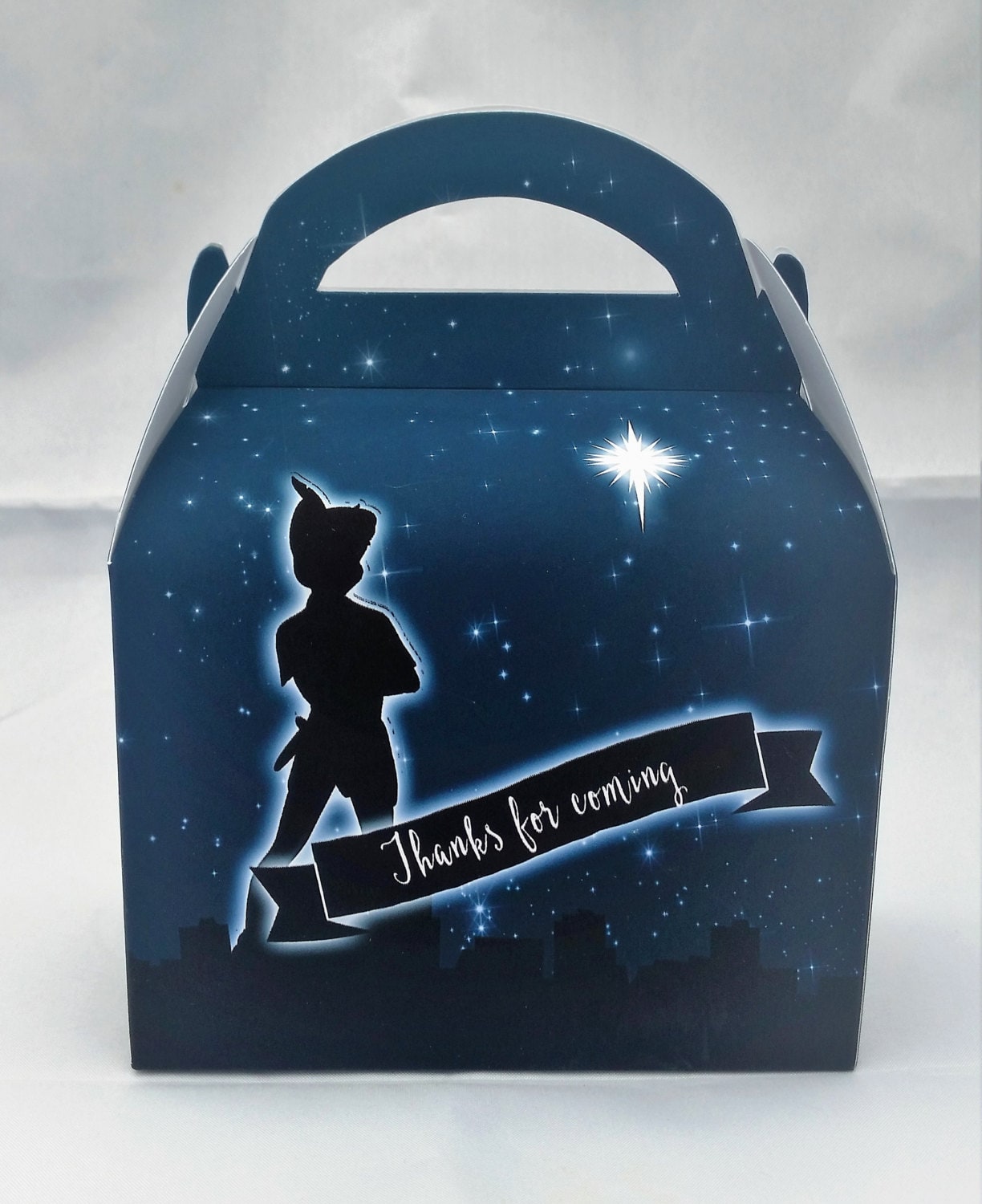 Peter Pan Personalised Children’s Party Box Gift Bag Favour - Etsy