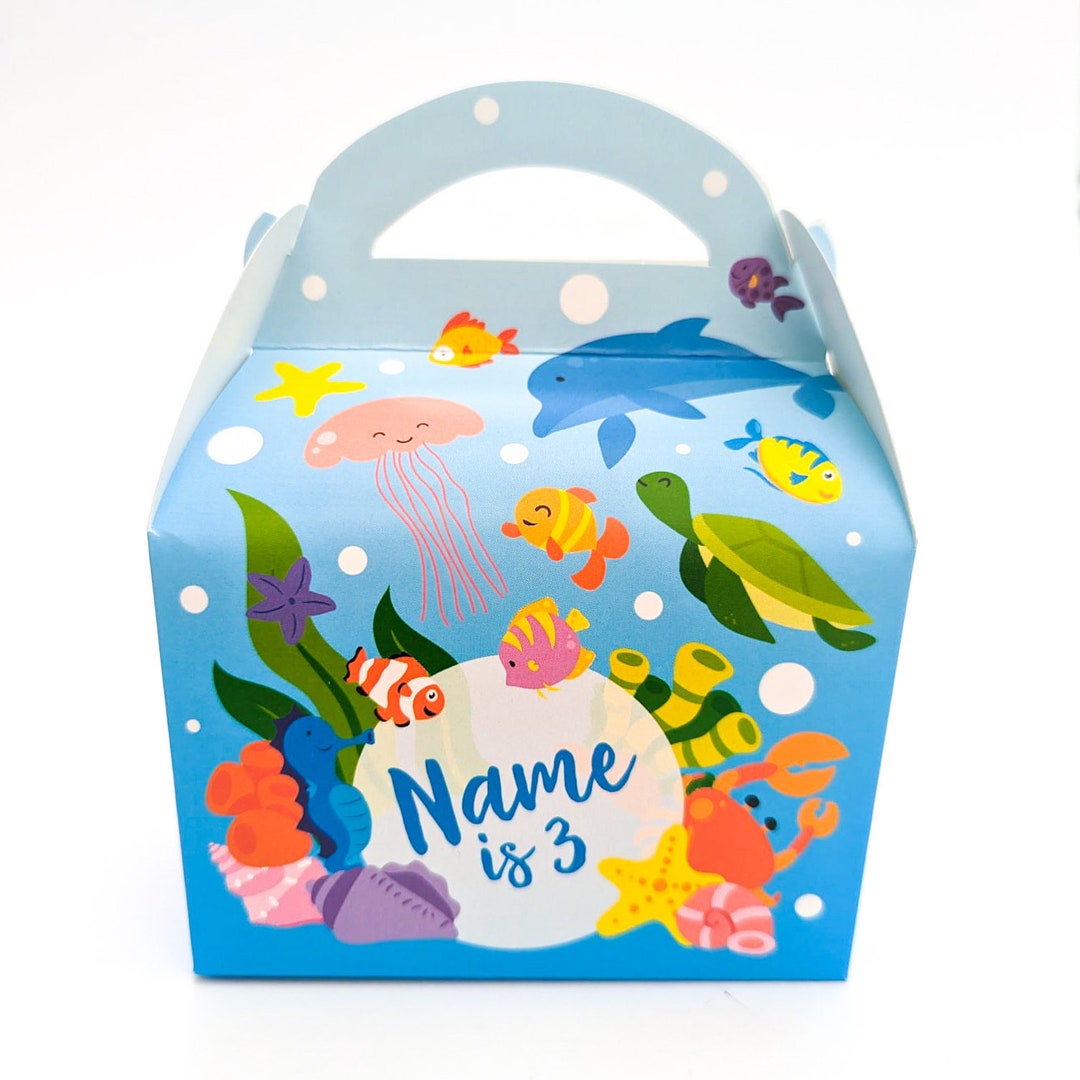 OCEAN SEA LIFE Under the Sea Seaside Underwater Personalised Children’s ...