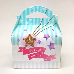 Twinkle Little Star Personalised Children’s Party Box Gift Bag Favour ...