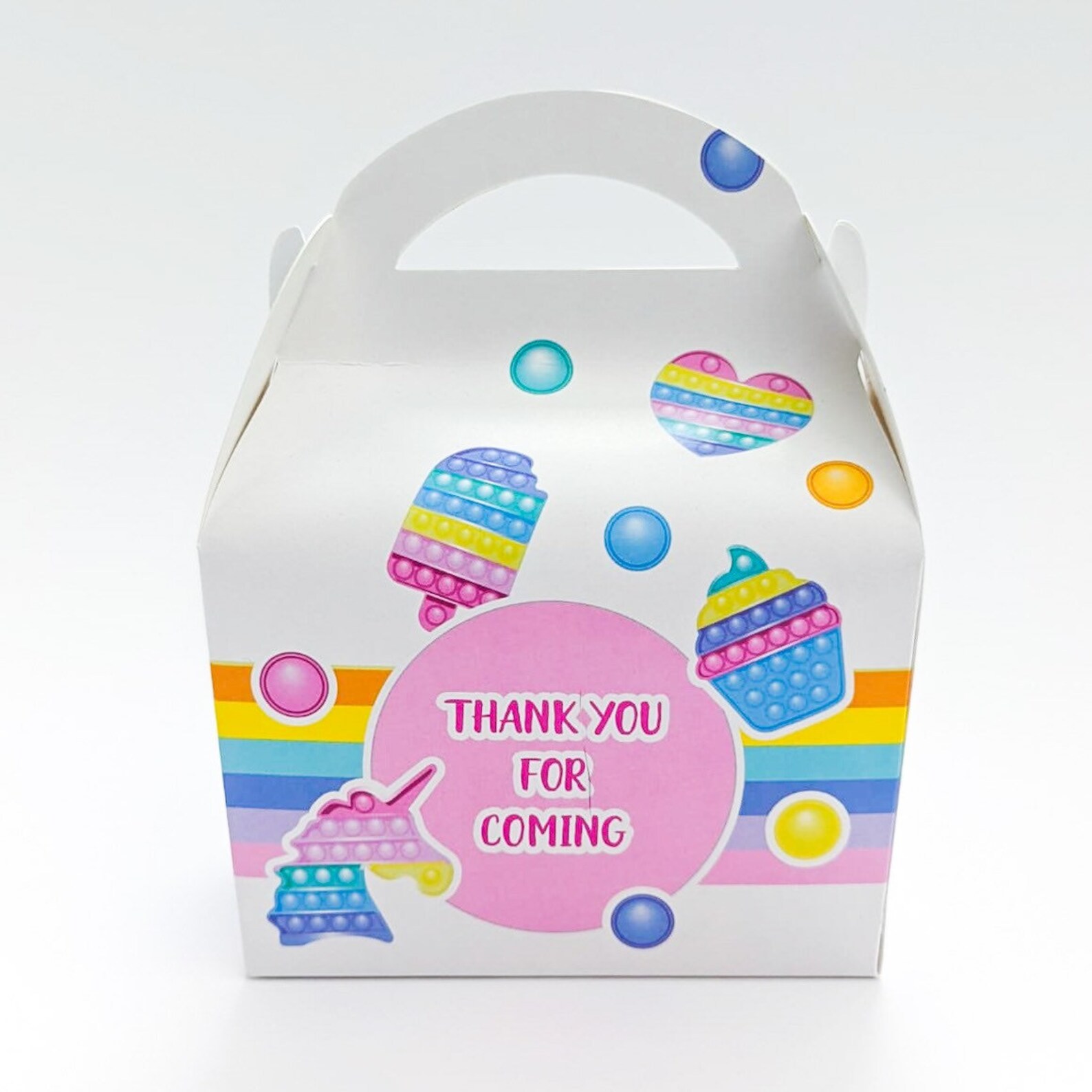 Pop It Personalised Children’s Party Box Gift Bag Favour - Etsy