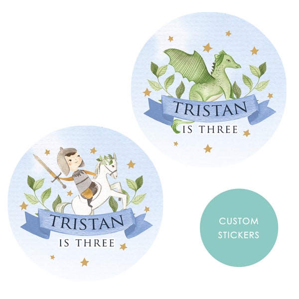 Knights and Dragons - Etsy