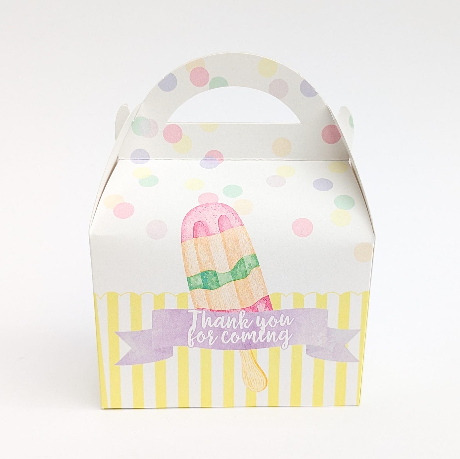 Ice Cream and Summer Daydreams Personalised Children’s Party Boxes - Etsy
