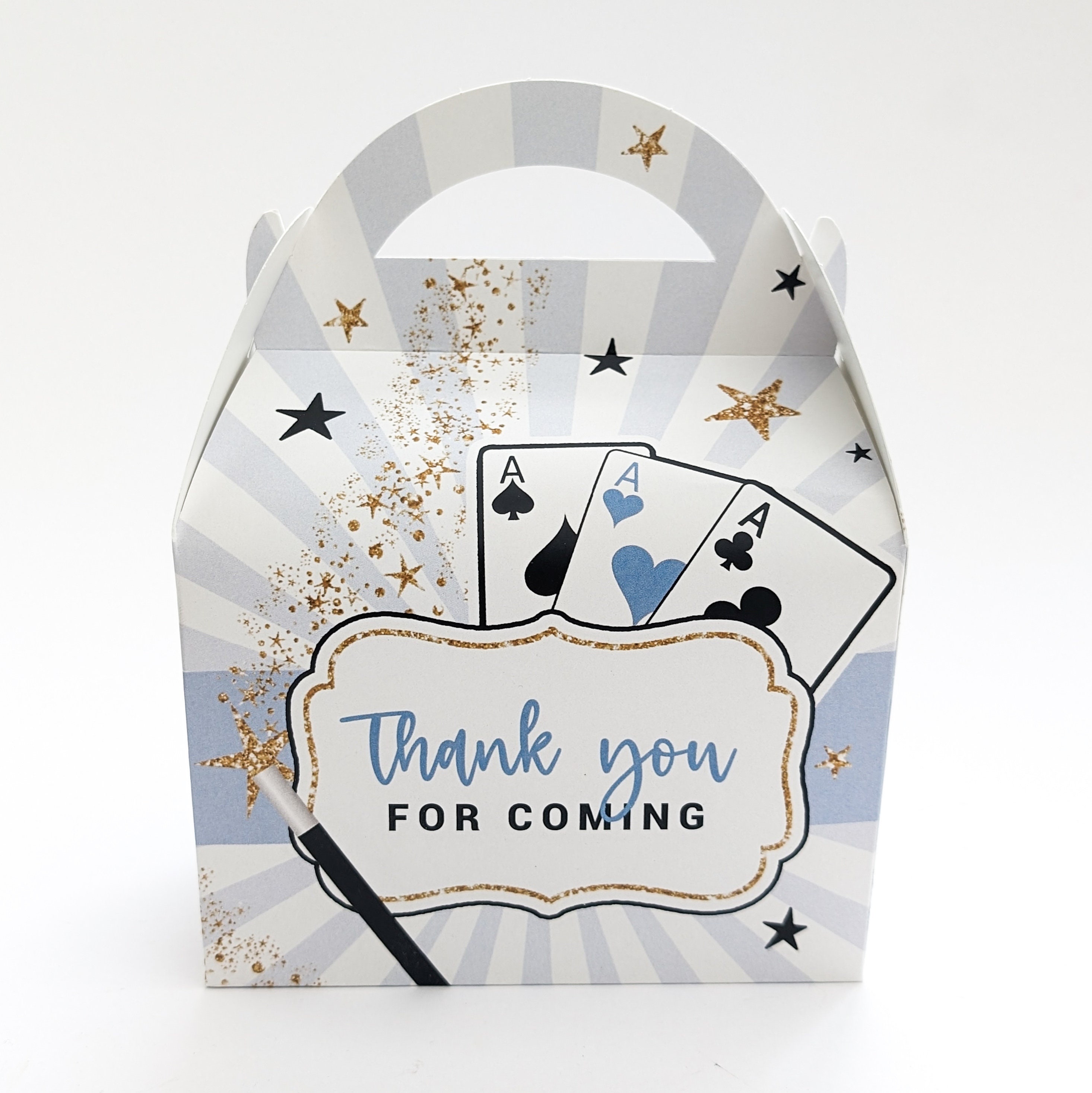 Personalised Magican Party Boxes, Magic Show Childrens Goodie Treats ...